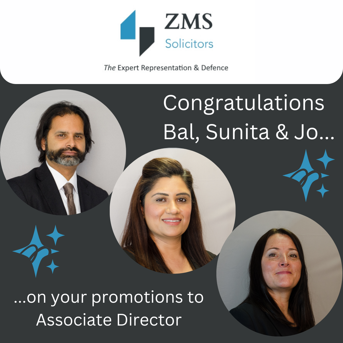 ZMS Legal Celebrates Three New Director Promotions | ZMS Solicitors